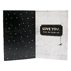 Hallmark Halloween Love Card (Love You Inside Out)