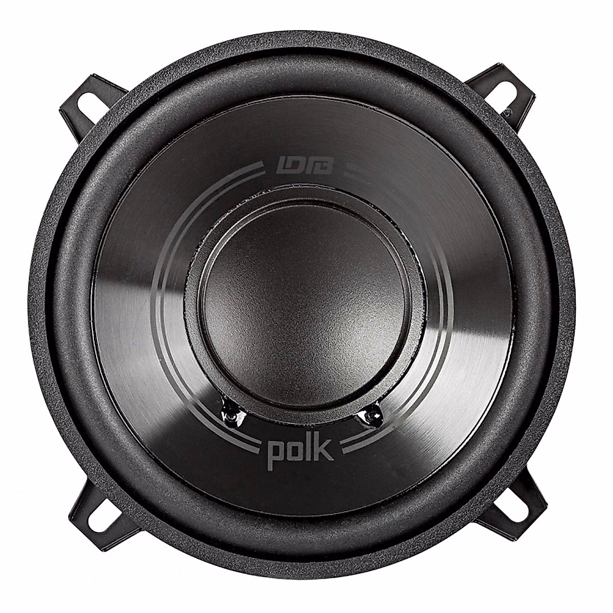 Polk Audio DB5252 DB+ Series Component Speaker System for Car & Marine - 5-1/4" 2-Way Speaker, 4-Ohm Impedance, 50-23kHz Frequency Response, Polypropylene Woofer Cone, Separate Silk Dome Tweeter