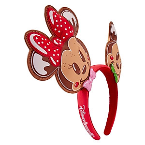 Loungefly Disney Mickey & Friends Gingerbread Cookie All-Over Print Mini Backpack With Ear Headband
