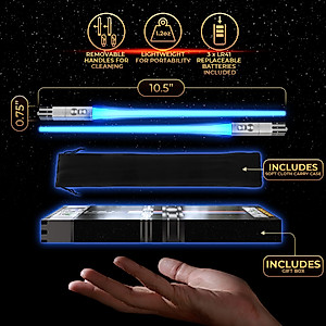 Lightsaber Chopsticks Light Up Star Wars LED Reusable Red Blue Green Purple 4 PAIRS FREE Darth Vader Keychain Bottle Opener