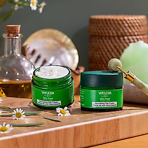 Weleda Skin Food Face Care Nourishing Day Cream, 1.3 Fluid Ounce, Plant Rich Moisturizer with Olive Leaf Extract, Squalane and Chamomile