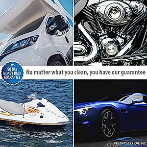 Relentless Drive Car Wash Sponges (2 Pack) – Microfiber Sponge, Ultra Soft, Lint and Scratch-Free, Premium Chenille Microfiber, Sponges for Washing Car, Truck, SUV, RV, Boat, and Motorcycle