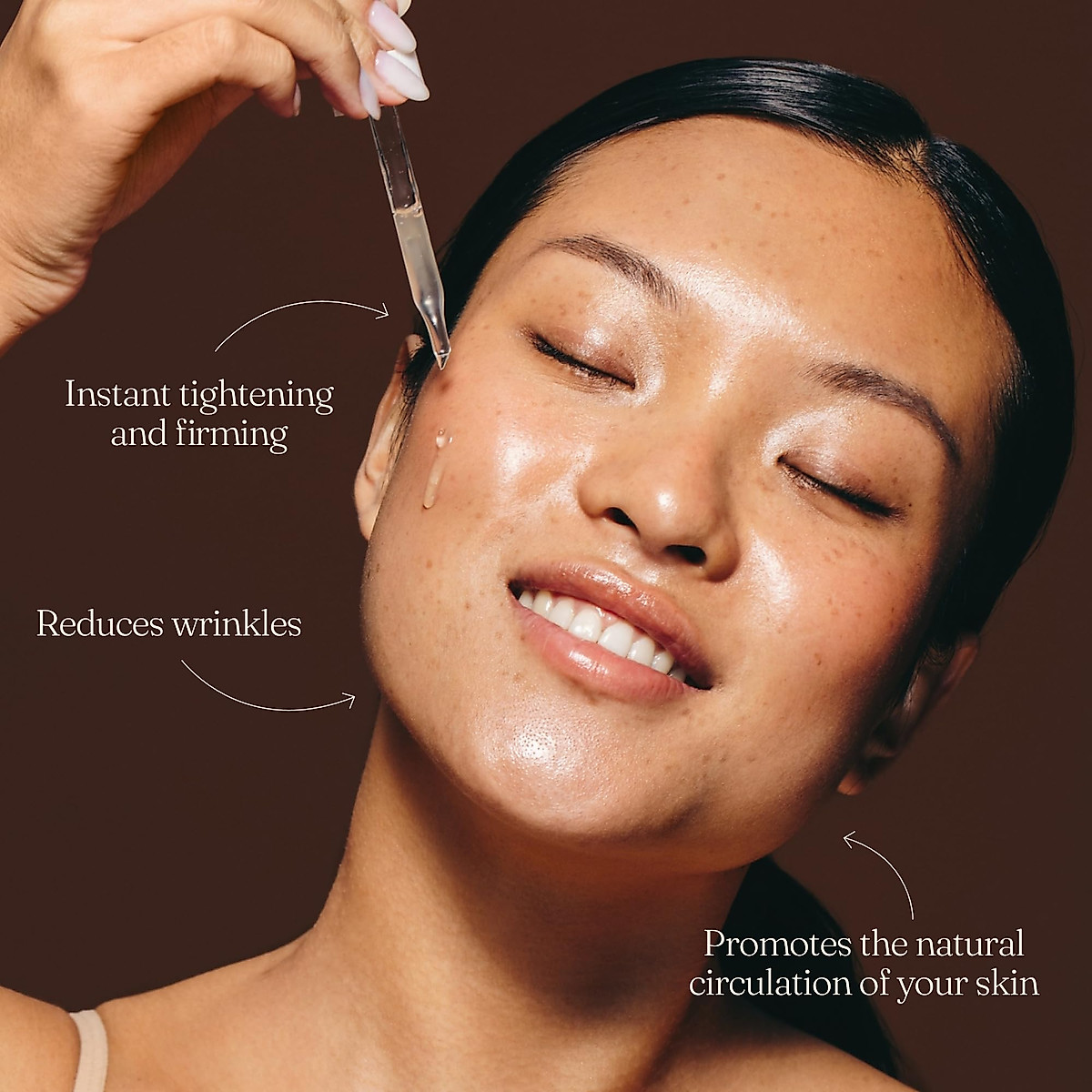 Babyface Instant Tightening Serum - Extra Strength 8% DMAE for Maximum Tightening, Pore Refining, Face Firming, Anti-Aging. Lifts, Smoothes, Resurfaces Dull Skin (0.6 oz)