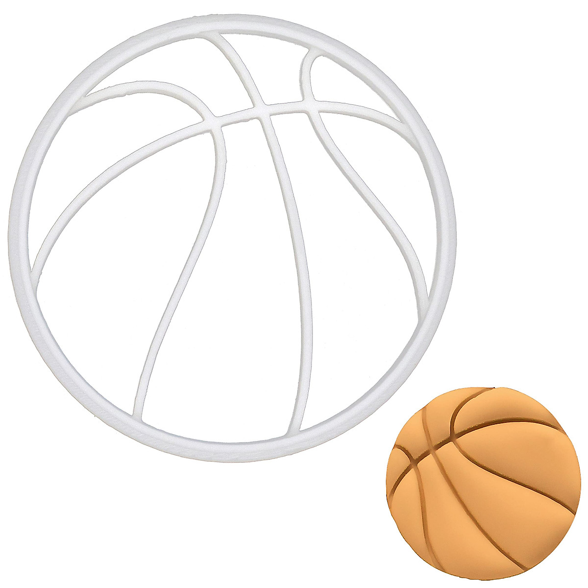 Basketball cookie cutter, 1 piece - Bakerlogy