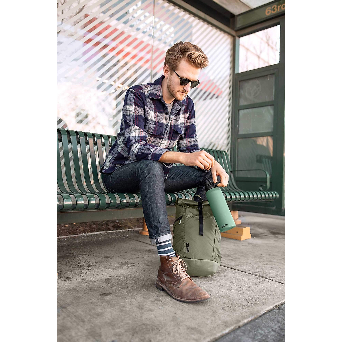 CamelBak Pivot Roll Top Pack, Dusty Olive