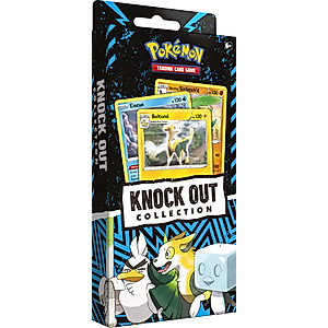 Pokémon TCG: Knockout Collection (Boltund, Eiscue & Galarian Sirfetch'd and 2 Booster Packs)