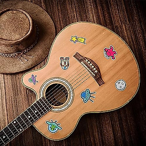 50Pcs Outer Space Stickers Alien UFO Cartoon Decals DIY Laptop Car Motorcyle Skateboard Kids Cool Graffiti Stickers Toys Cute Vinyl Stickers Gifts for Girls,Boys,Kids Decoración De Pegatinas