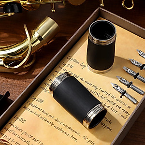 2pcs Clarinet Barrel Clarinet Tube Tuning Tube Adjustable B Flat Clarinet Barrel Treble Pitch 58MM Barrel for Clarinet