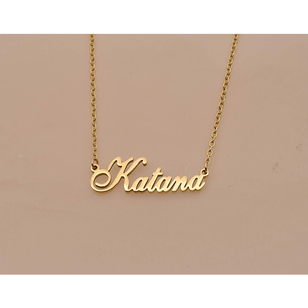 HUAN XUN Custom Made Dainty My Name Necklace Best Friendship Jewelry Gifts for Her Cobi