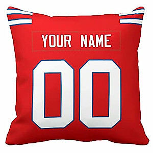ANTKING Throw Pillow 2 Packs Custom Any Name and Number for Men Youth Boy Gift
