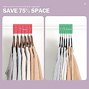 HOUSE DAY Premium Velvet Hangers 30 Pack, Non Slip Felt Hangers Black, Space Saving Clothes Hangers, Heavy Duty Coat Hangers, Slim Flocked Hangers, Suit Hanger for Adult