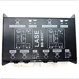 LASE DB-02 - Professional Dual Channel Passive Direct Box.