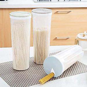 FRIDG Noodle Grain Cereal Bean Food Storage Container Kitchen Sealed Plastic Fresh-keeping Box Khaki