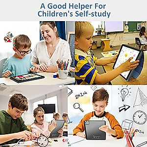 Kids Tablet,7" Android Tablet, 2GB RAM 32GB ROM, Quad Core Processor, 0.3MP Front,2 MP Rear Camera,TibutaT100+ Tablet for Kids, Wi-Fi&Bluetooth,Ideal Kids Gifts for Halloween,Christmas and New Year