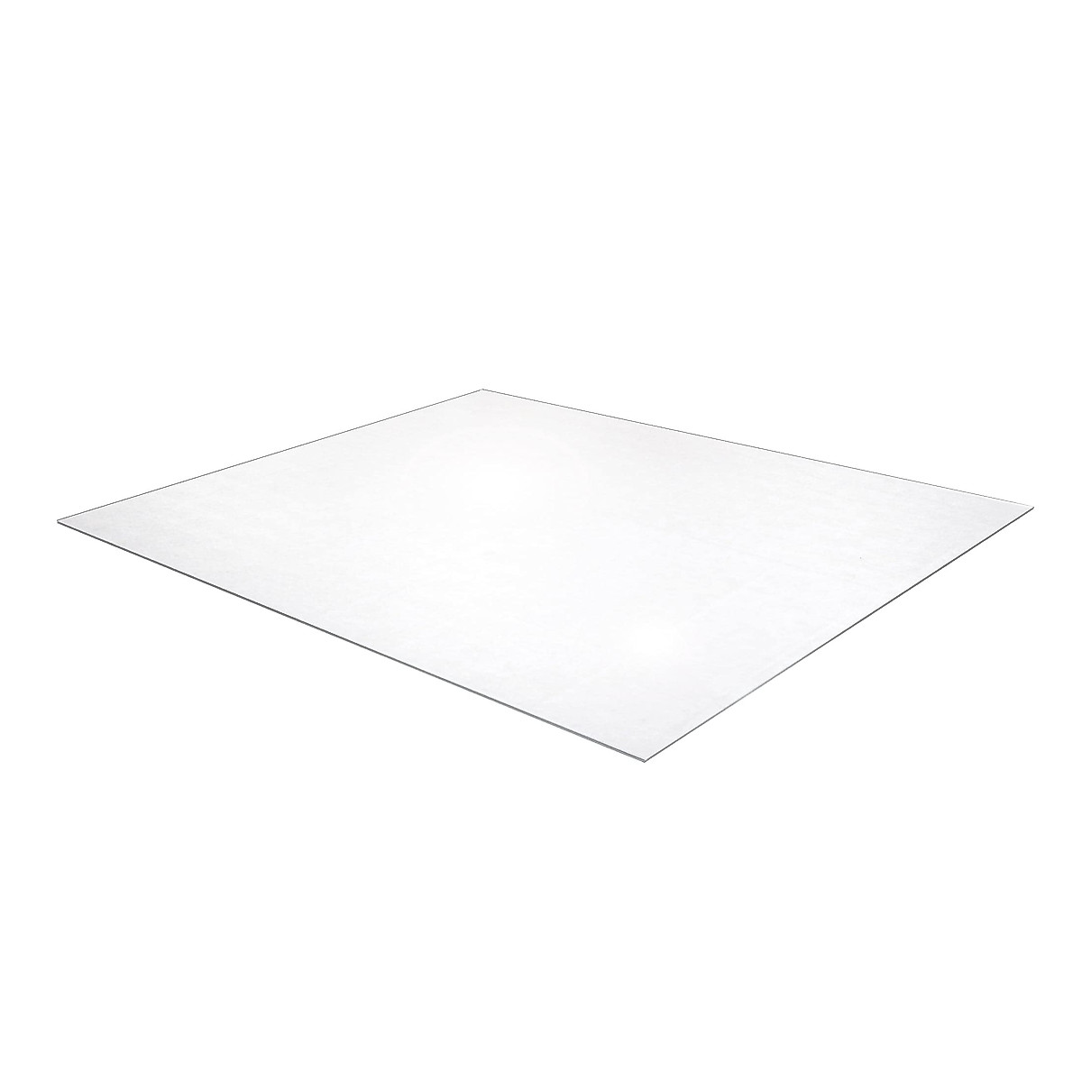 Floortex 1215020019ER Hard Floor Mat, 79-Inch L x 60-Inch W, 75 mil, Clear Polycarbonate