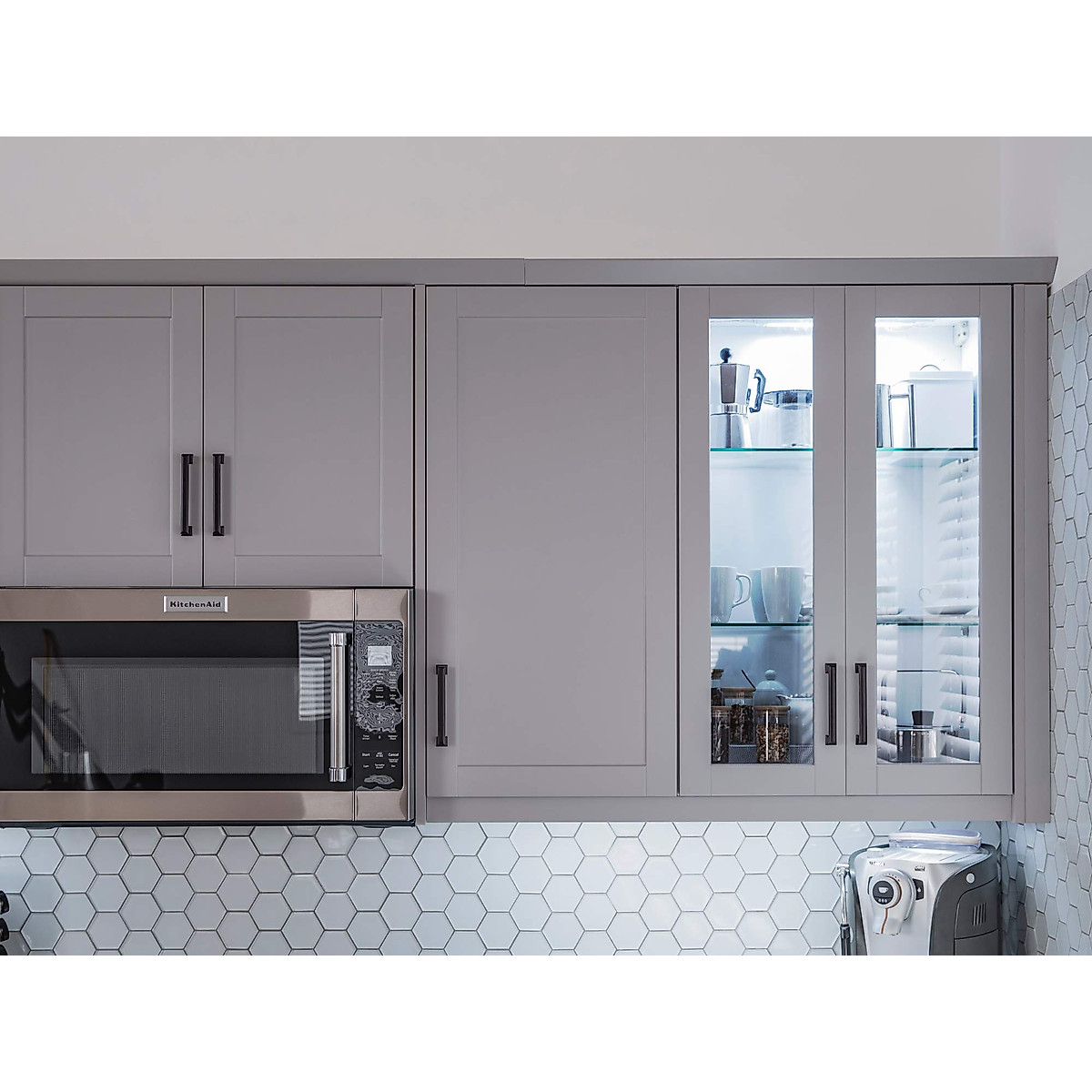 NewAge Products Home Cabinet 4000K White LED Light with Connector Cable, Under Cabinet Lighting, 60847