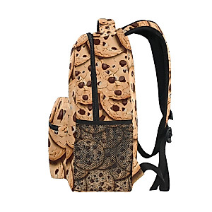 Ice and Fire Backpack for Boys Girls Fire Water Bookbag Elementary School Casual Travel Bag Computer Laptop Daypack