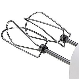 Black & Decker MX3000W 250-Watt Hand Mixer, White/Grey