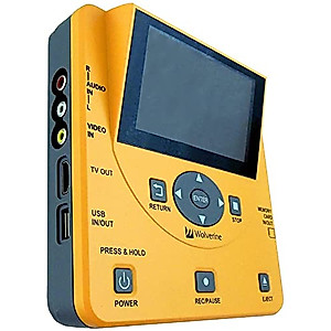 Wolverine TransMedia- Home Movie Digitizer - Preserve Your Old Videos from Camcorders, VCR’s and DVD’s into Digital Formats - HDMI Output, Worldwide 110-240V Adapter, 32GB SD Card Included