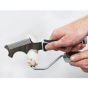 ROLLINGDOG 4 in 1 Paint Brush Comb - Paint Brush&Roller Cleaner Tool