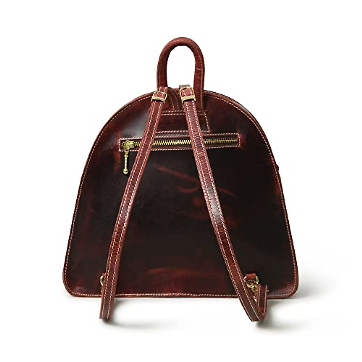 ADYAN Leather Backpack Purses for Women Fashion Ladies Bag Casual Mini Girls Travel Backpacks Bookbag Everyday Use