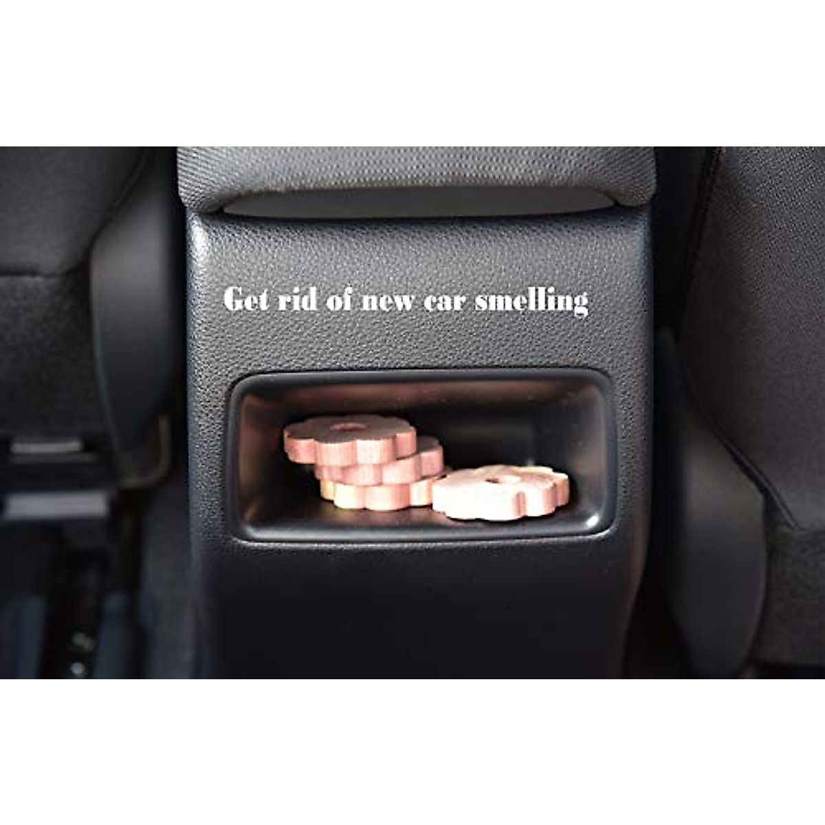 Venxic Cedar Rings for Hangers Red Cedarwood Blocks Clothes Storage Freshener Drawers Accessories [40 Pack]