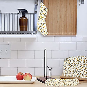 SUJUDE Reusable Paper Towels Swedish Dish Washable - 24 Pack Cotton Pulp Reusable Napkins Alternative Eco Friendly Thick and Strong Cloth Paper Towels Roll for Kitchen Paperless Dishcloths Replacement