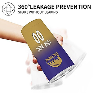 Custom Car Tumbler,Tumblers Stainless Steel 20.8oz,Personalized Football Cup,Sports Travel Coffee Mug,Customized Presents Gifts for Mother's Day Friends Fan Players Coach Lovers,Custom Number and Name