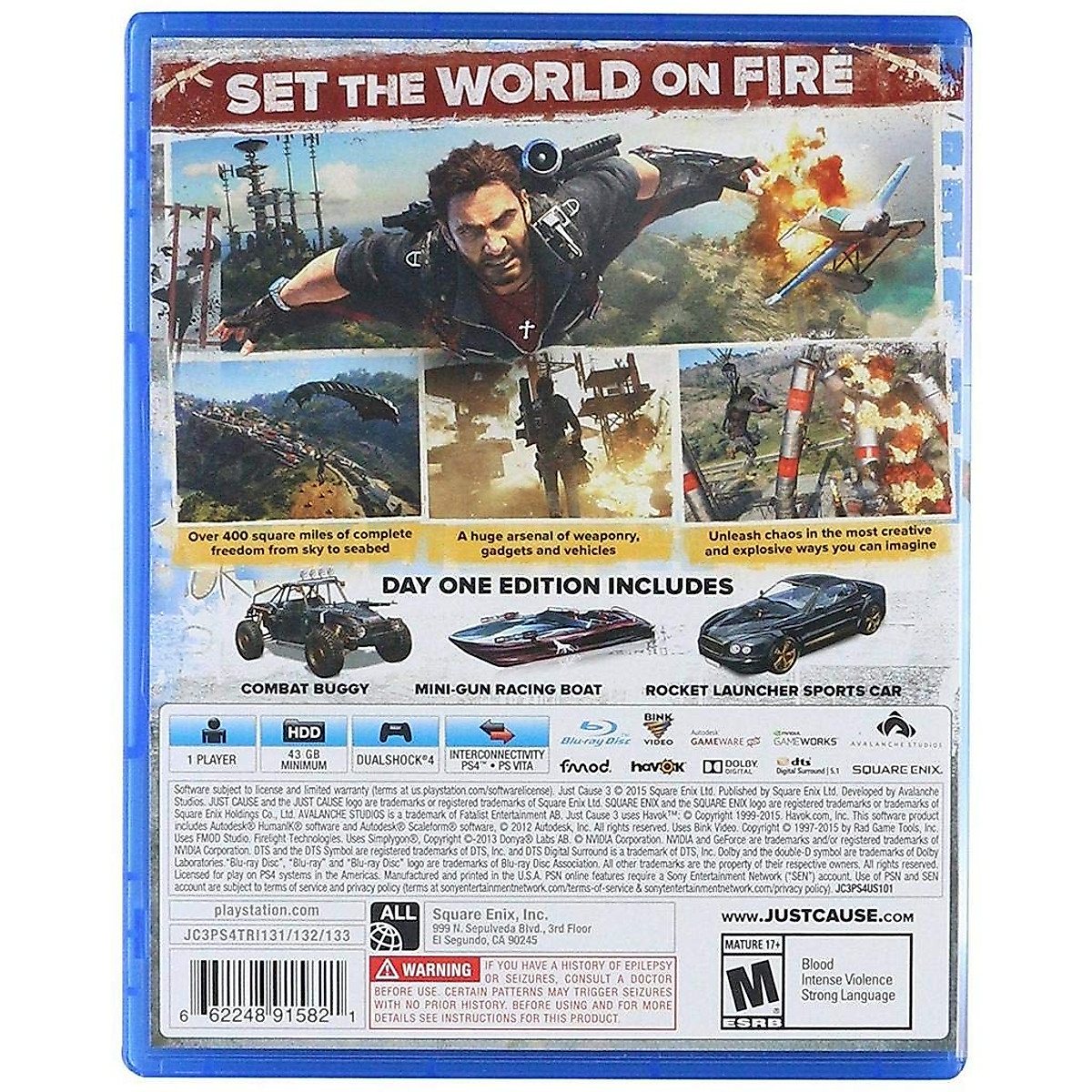 Just Cause 3 Collector's Edition - PlayStation 4