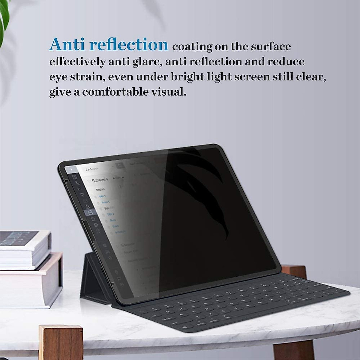 BERSEM Privacy Screen Protector Compatible with iPad Air 5th Generation 2022 / iPad Pro 11 Inch (2022 & 2021 & 2020 & 2018 Models) / iPad Air 4th Generation 2020, Anti Glare, Anti Spy