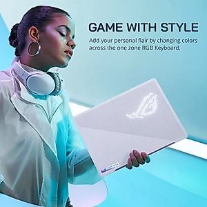 ASUS ROG Zephyrus Gaming Laptop 2023 Newest, 14" FHD 144HZ Display, AMD Ryzen 7 5800HS(Up to 4.4 GHz), NVIDIA GeForce RTX 3060 Graphics, 16GB RAM, 1TB SSD, Bluetooth, Wifi6, Windows 11 Home, White