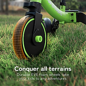 besrey 5 in 1 Toddler Bike for 10 Month to 4 Years Old Kids, Toddler Tricycle Kids Trikes Tricycle, Toys for Boy & Girl, Balance Training, Removable Pedals