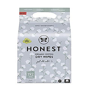 The Honest Company Dry Wipes, 192 wipes -48 Count (Pack of 4)
