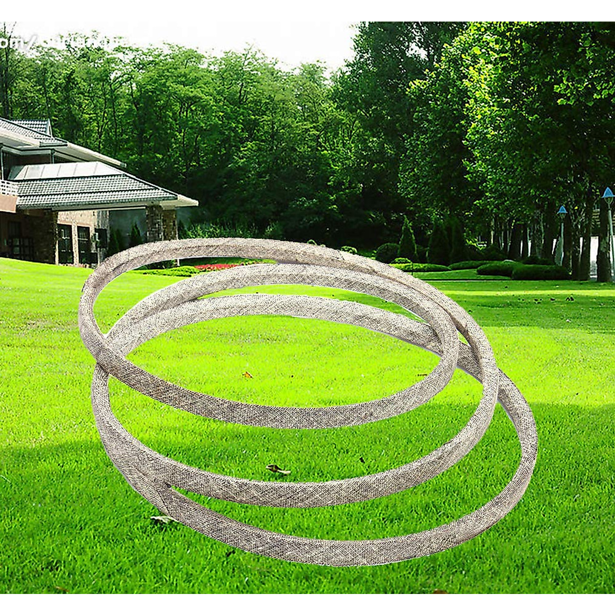 ZYZKPDS 532405143 584453101 405143 Husqvarna AYP 7133156 Craftsman 21546607 Ariens Lawn Tractor Mower Deck Belt 1/2" x 106" with 46" Lawn Mower Kevlar Deck Belt