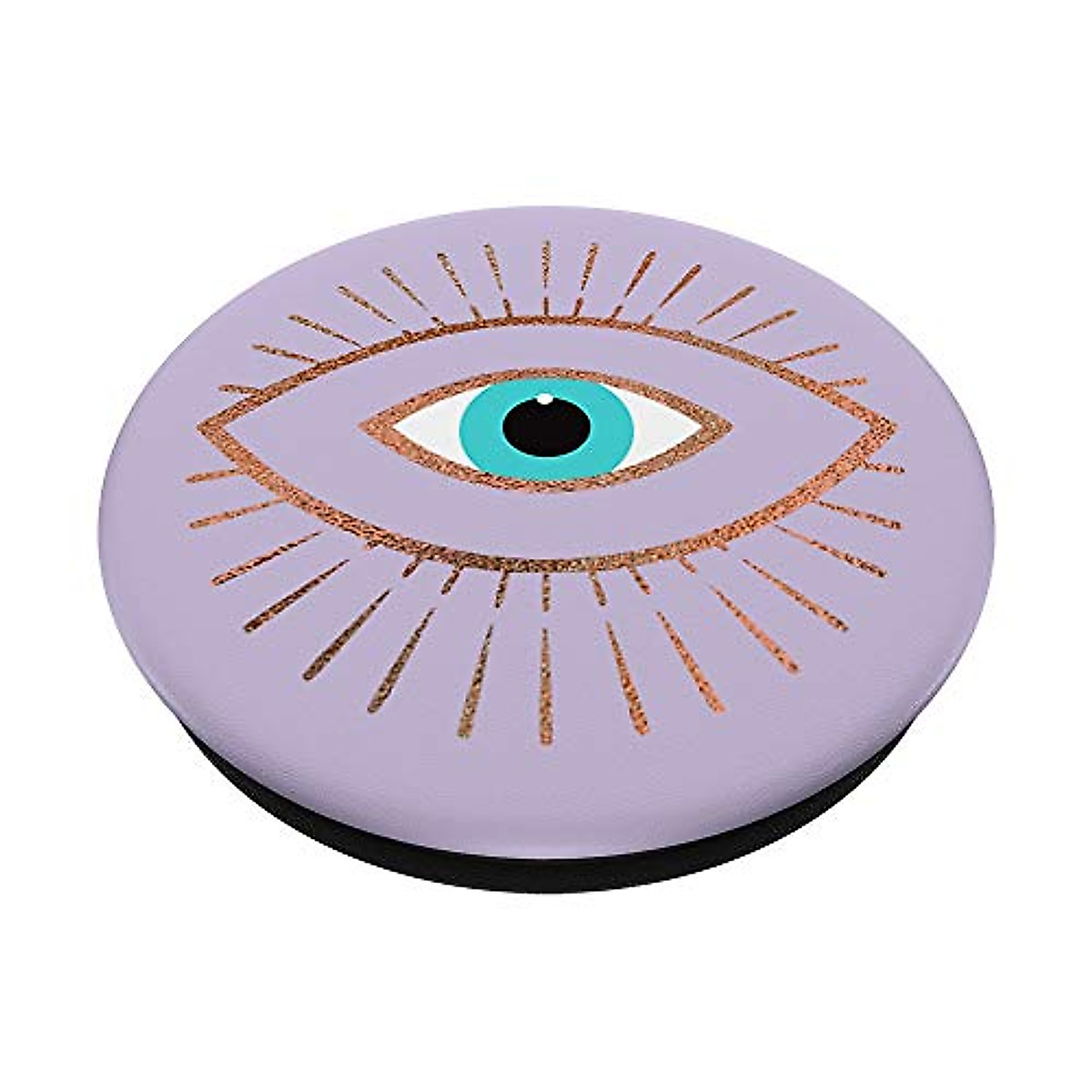 Rose Evil Eye Light Pastel Purple PopSockets Swappable PopGrip