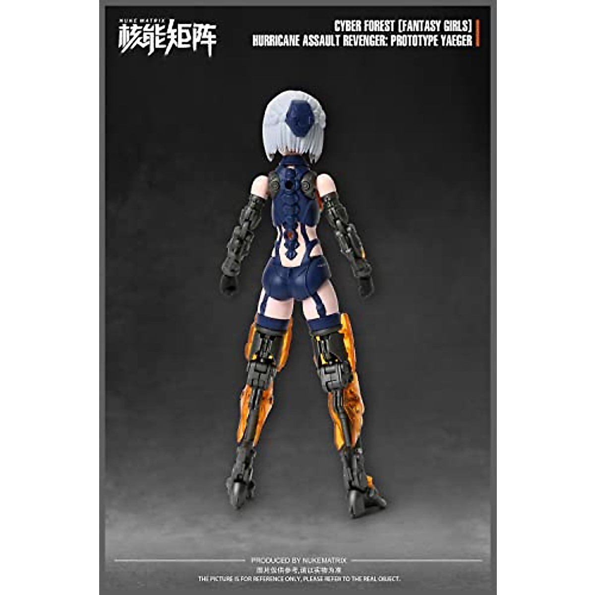 Nuke Matrix Cyber Forst Fantasy Girls Hurricane Assault Revenger: Prototype Yaeger Model Kit