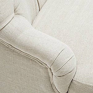 Christopher Knight Home Nicole Fabric Settee, Light Beige