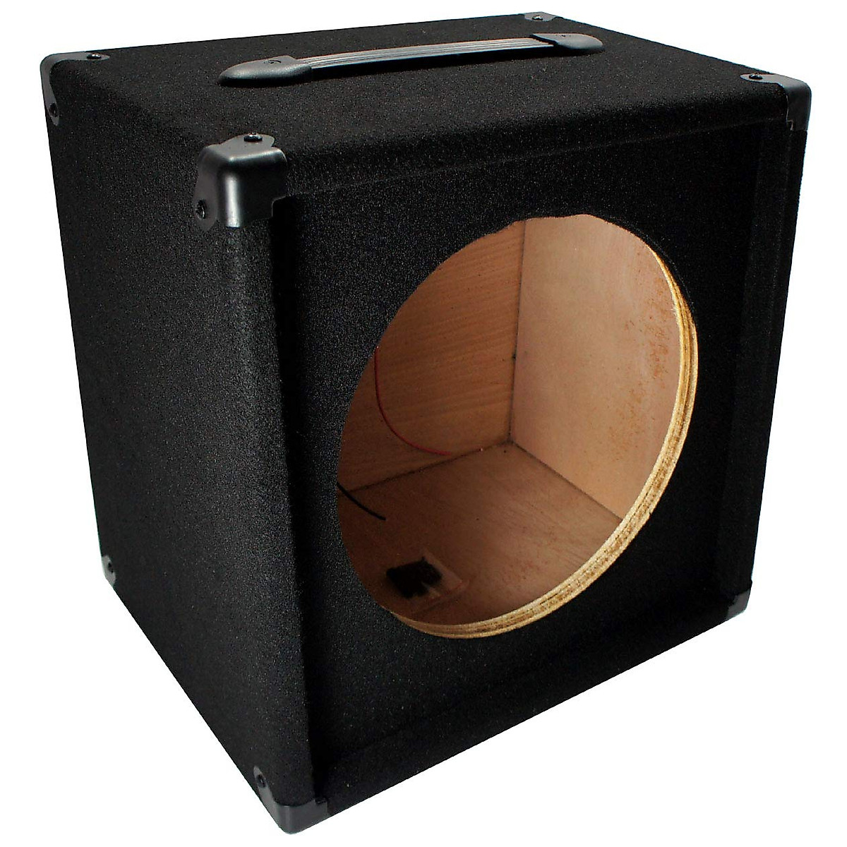 American Sound Connection Electric Guitar 1X12 Empty 12" Speaker Carpet Cabinet Enclosure Box 1/4" Jack