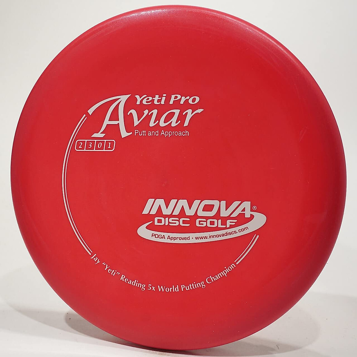 Innova Aviar (Yeti Pro) Putter & Approach Golf Disc, Pick Weight/Color [Stamp & Exact Color May Vary] Blue 170-172 Grams