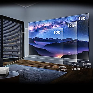 BenQ GP500 4K HDR LED Smart Home Theater Projector | 360˚ Sound Field | 5Wx4 Speaker with L/R Channel Switch | 90% DCI-P3| Android TV | Auto Focus & 2D Keystone | 120 inch Big Screen with 1.3X Zoom