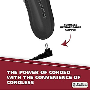 Wahl Clipper Lithium-Ion Cordless Haircutting Kit - Rechargeable Grooming and Trimming Kit with 12 Guide Combs for Haircutting and Large Beard Trimming - Model 79608