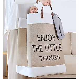 Laundry Baskets Collapsible Linen Clothes Laundry Bag for Bedroom Laundry Hampers Clothes Storage Organier for Bathoom Home for Storage Toys and Clothing in Bedroom, Bathroom Foldable Laundry Hamper