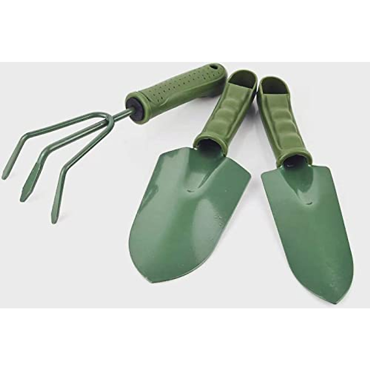 Ansellf Gardening Plant Shovel Pot 3 Pieces Small Gardening Tools Seed Handheld Shovel Rake Spade