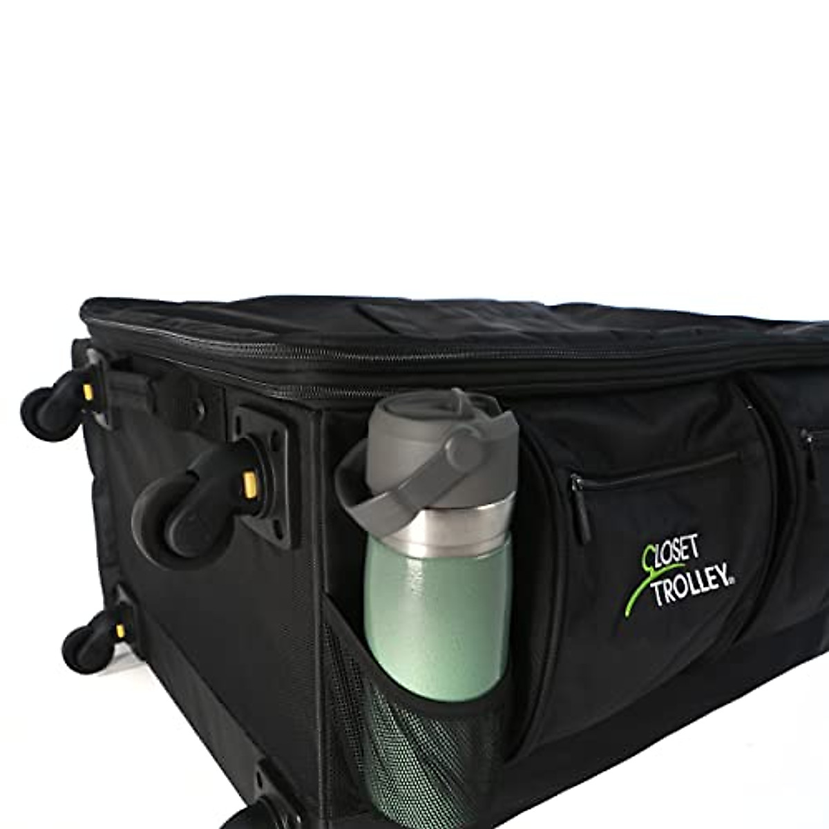 Closet Trolley No-Lean Dance Duffel Bag with Garment Rack Great Bag for Competition Dance - Sturdy and Reliable - Does Not Lean and Collapsible for Easy Storage