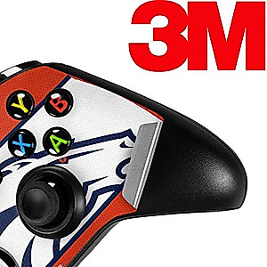 Skinit Decal Gaming Skin Compatible with Xbox One S Controller - Officially Licensed NFL Denver Broncos Zone Block Design