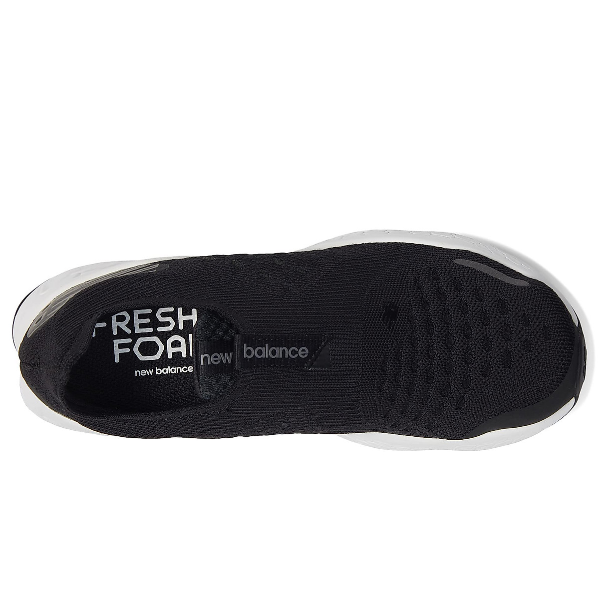 New Balance Women's Fresh Foam X 1080 Unlaced V1 Running Shoe, Black/White, 8 Wide