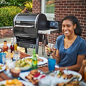 Weber SmokeFire EX4 Wood Fired Pellet Grill, Black, 2nd Generation