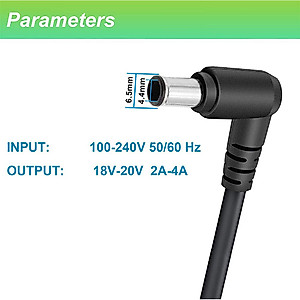 for LG 19V LED LCD Monitor Widescreen HDTV Power Cord Replacement Charger Adapter for 19” 20” 22” 23” 24” 27” Power Supply, 19V, AC, DC, 8.5Ft.