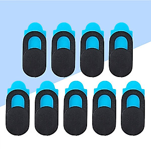 Security Cover 9pcs Webcam Cover Web Cover Blocking Stickers Peeping Slider Phone Webcam Cover