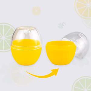 lygchii Lemon Storage, Containers Reusable Lemon Holder Organizer, Saver Fresh Keeper Fruit Storage Holder for Fridge